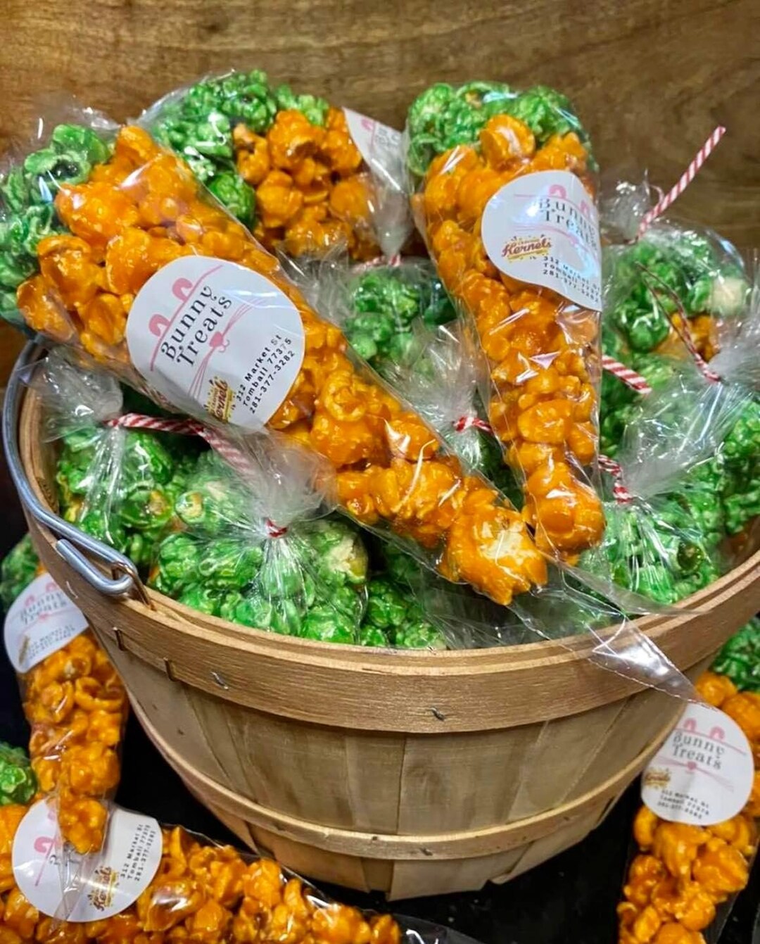 Easter Gourmet Popcorn Carrot Cones - Etsy