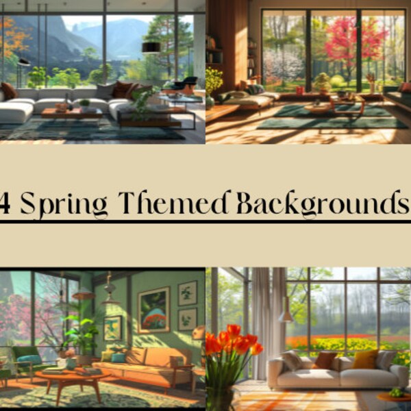 Spring Teams Backgrounds - Etsy