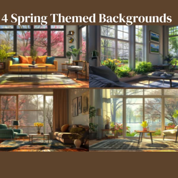 Spring Teams Backgrounds - Etsy