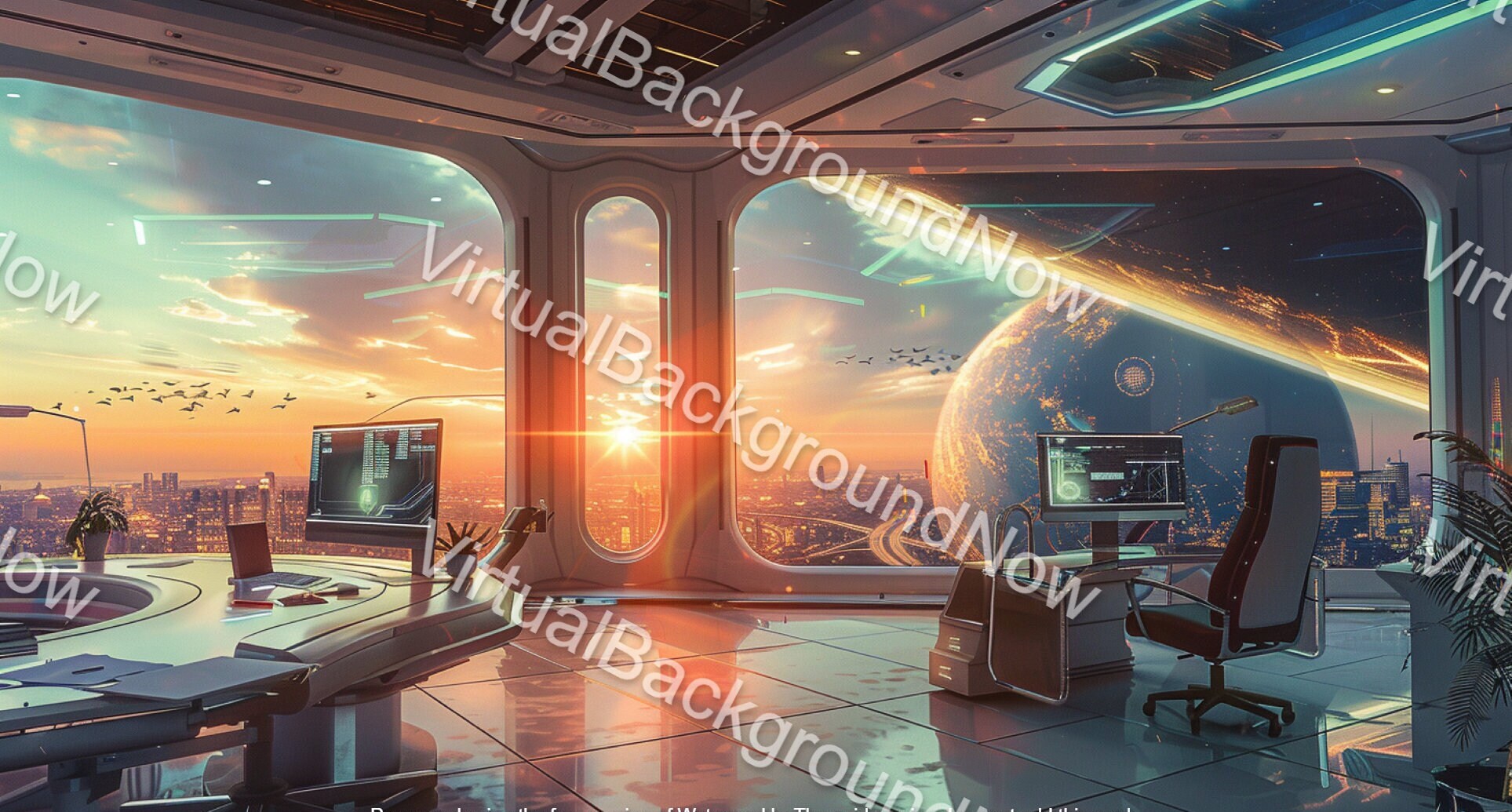 4 Futuristic Virtual Meeting Background Zoom Google Meet Microsoft ...