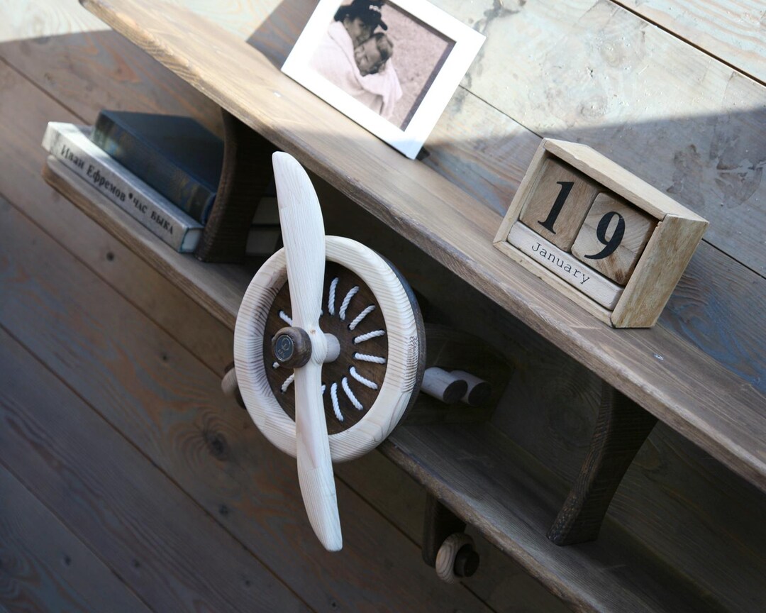 Wooden Airplane Shelf - Etsy