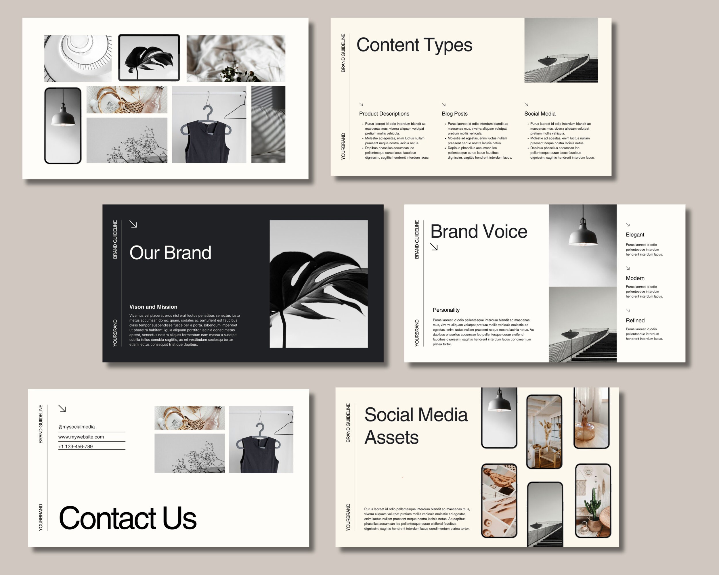 Nova | Brand Guidelines Brand Strategy Brand Presentation Slide Deck Template Marketing Strategy ...