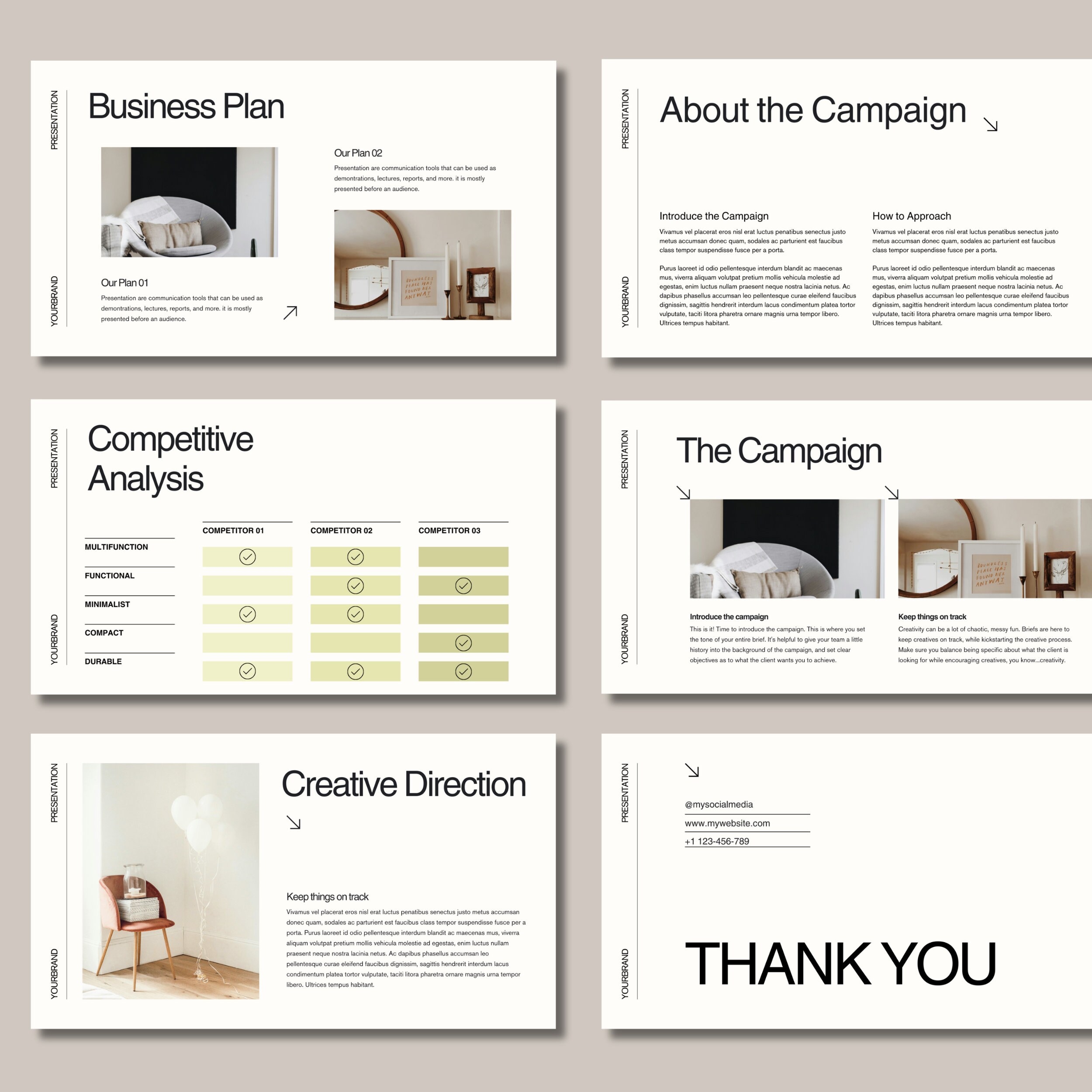 Luna | Project Proposal Canva Template Business Proposal Pitch Deck ...