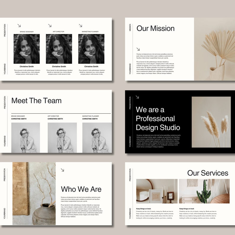 Luna | Project Proposal Canva Template Business Proposal Pitch Deck ...