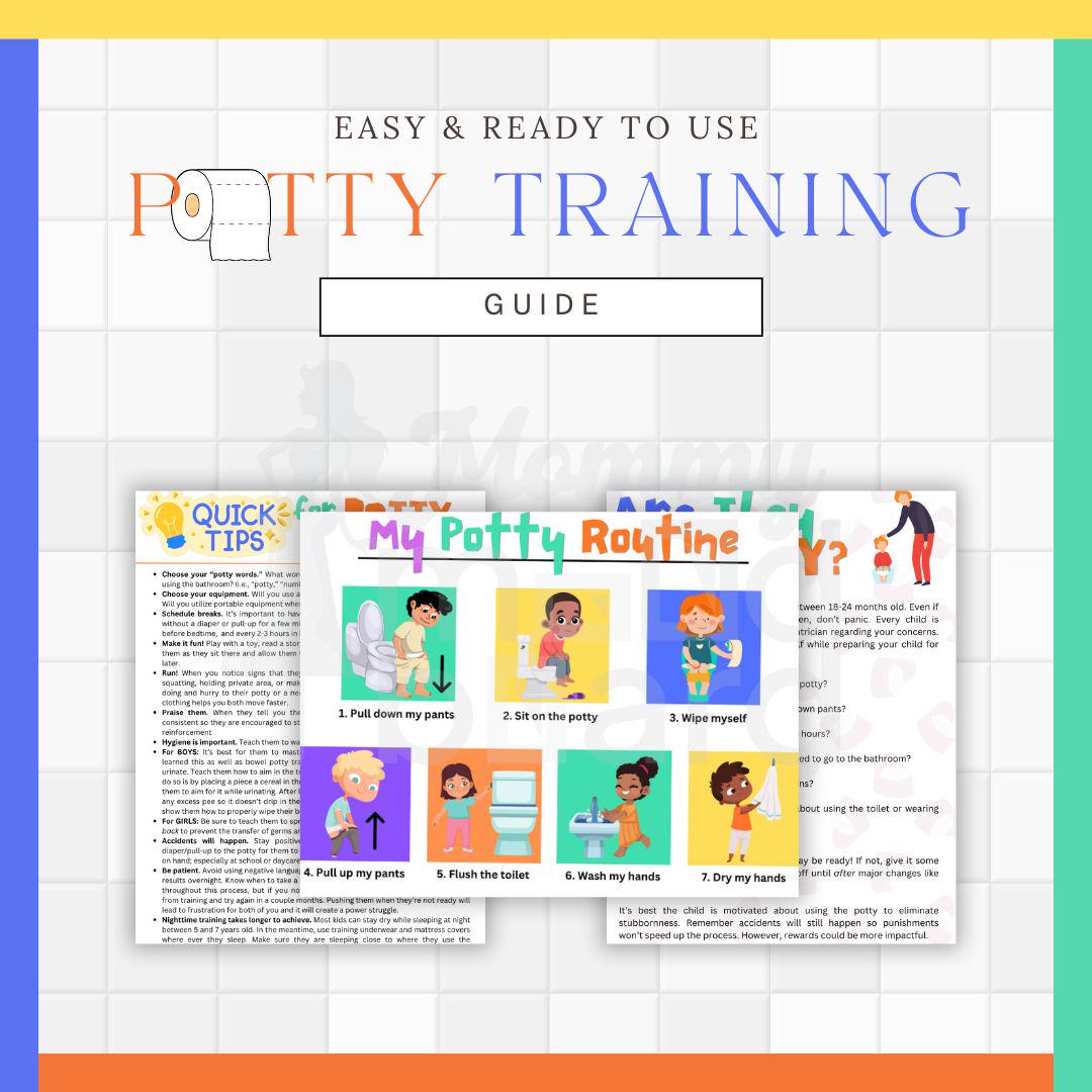 Potty Training Guide - Etsy
