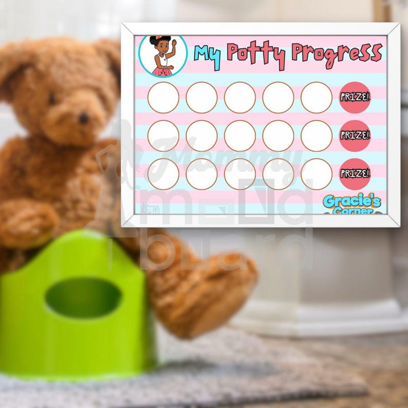 Gracie Potty Training Chart - Etsy