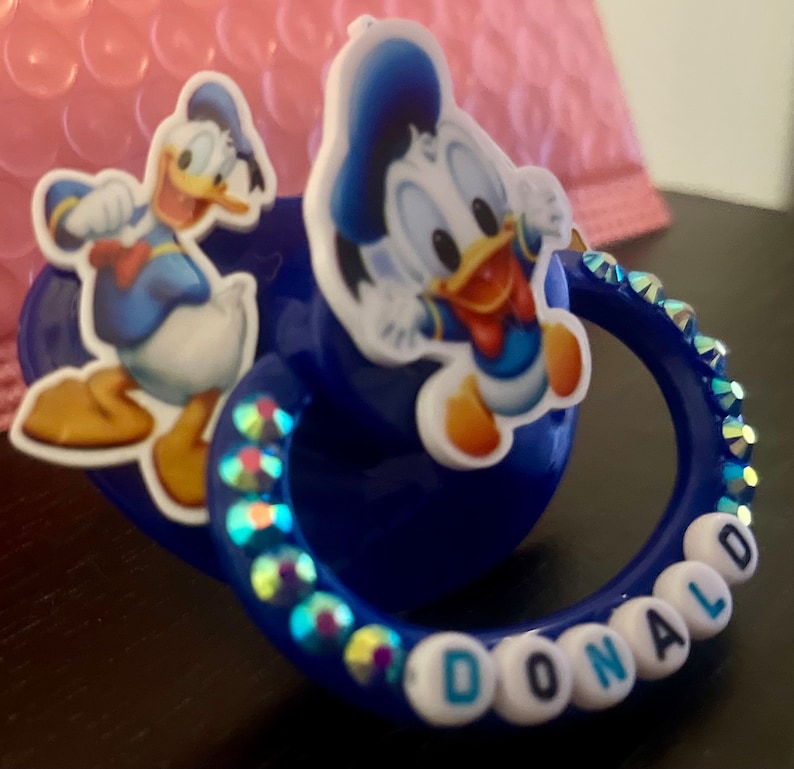 Blue Sailor Duck ABDL Paci - Etsy