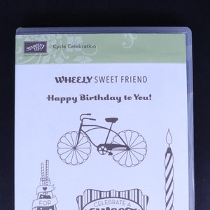 Cycle Celebration Stamp Set From STAMPIN UP - Etsy