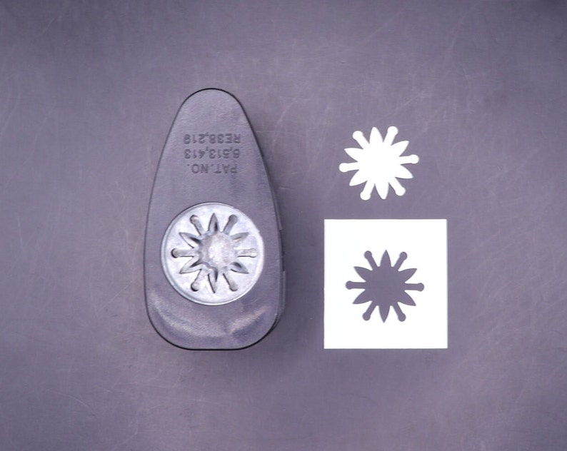 Stampin'up! Sunburst Thumb Paper Punch for Scrapbooking, Paper Crafts ...