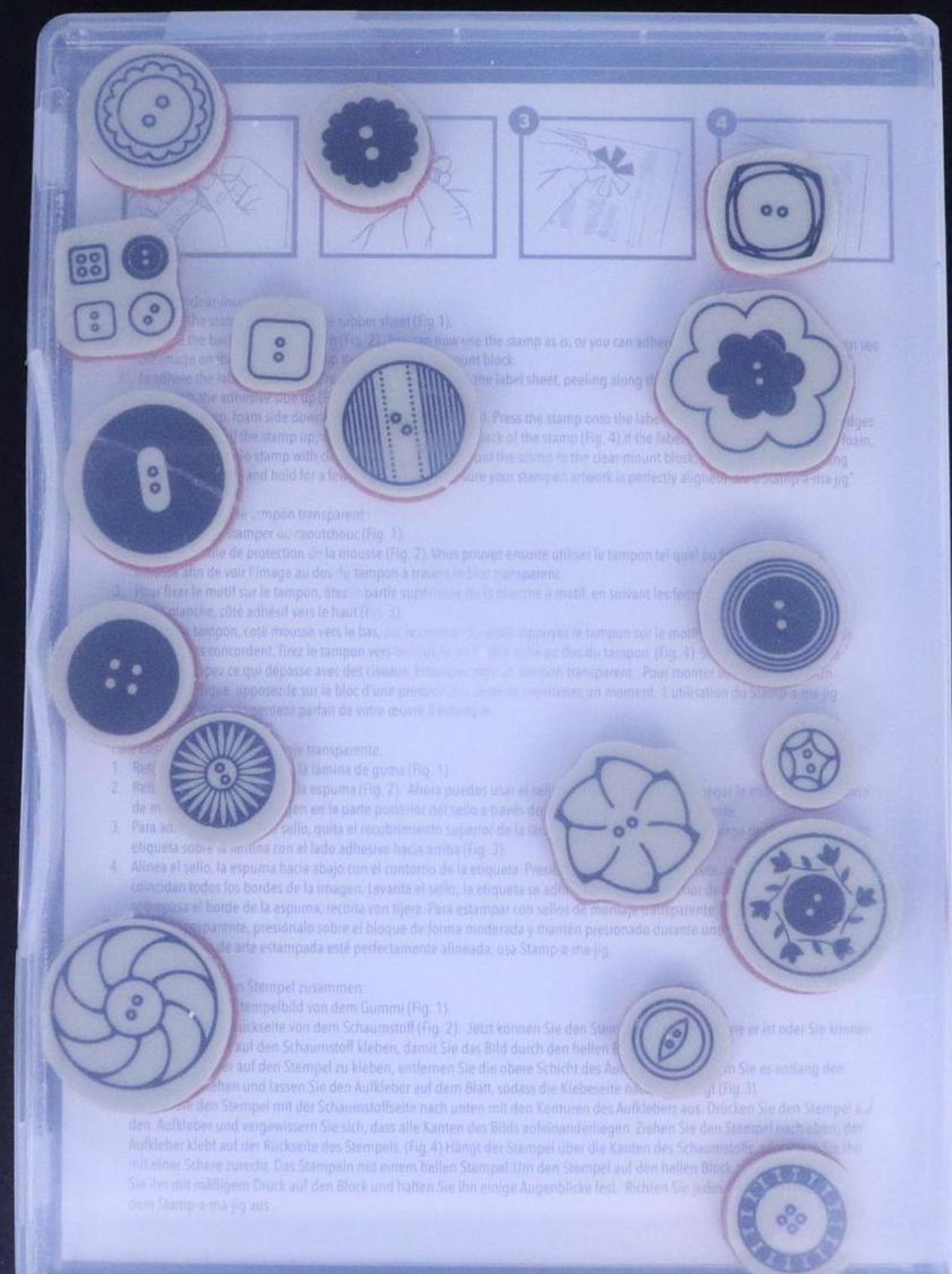 Button Button Stamp Set From STAMPIN UP - Etsy
