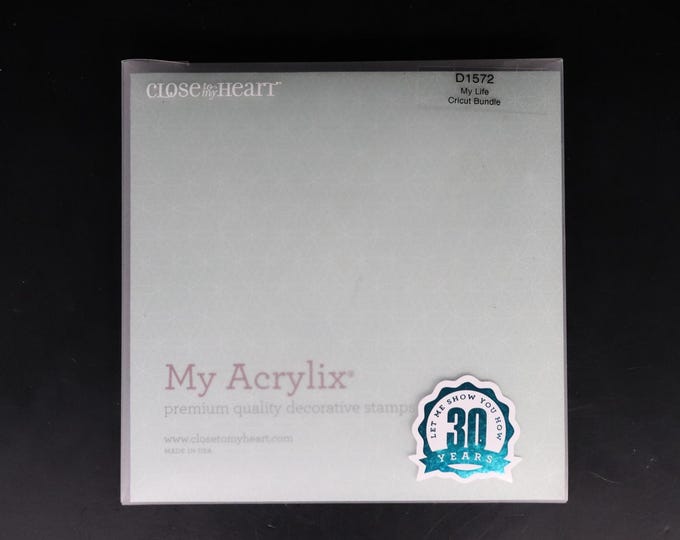 Close to My Heart My Acrylix Extreme Happiness C1356 Stamp Set - Etsy