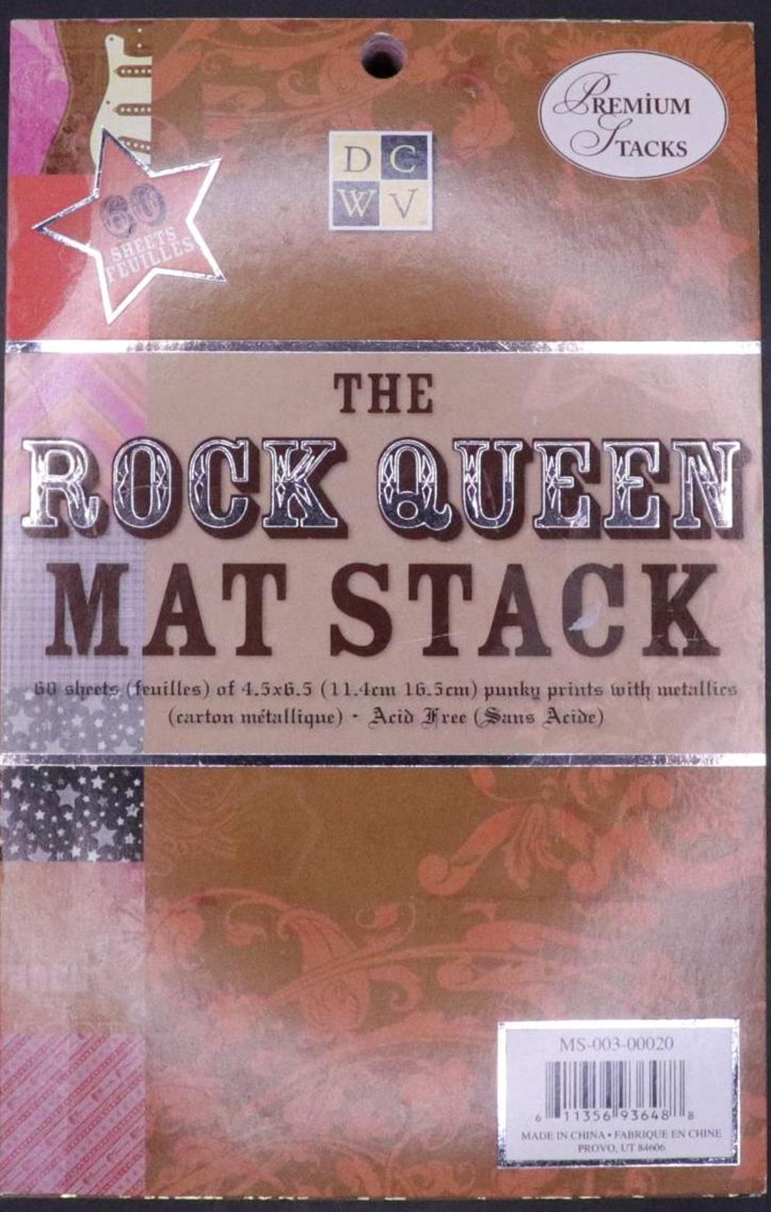 The Rock Queen Mat Stack by DCWV - Etsy