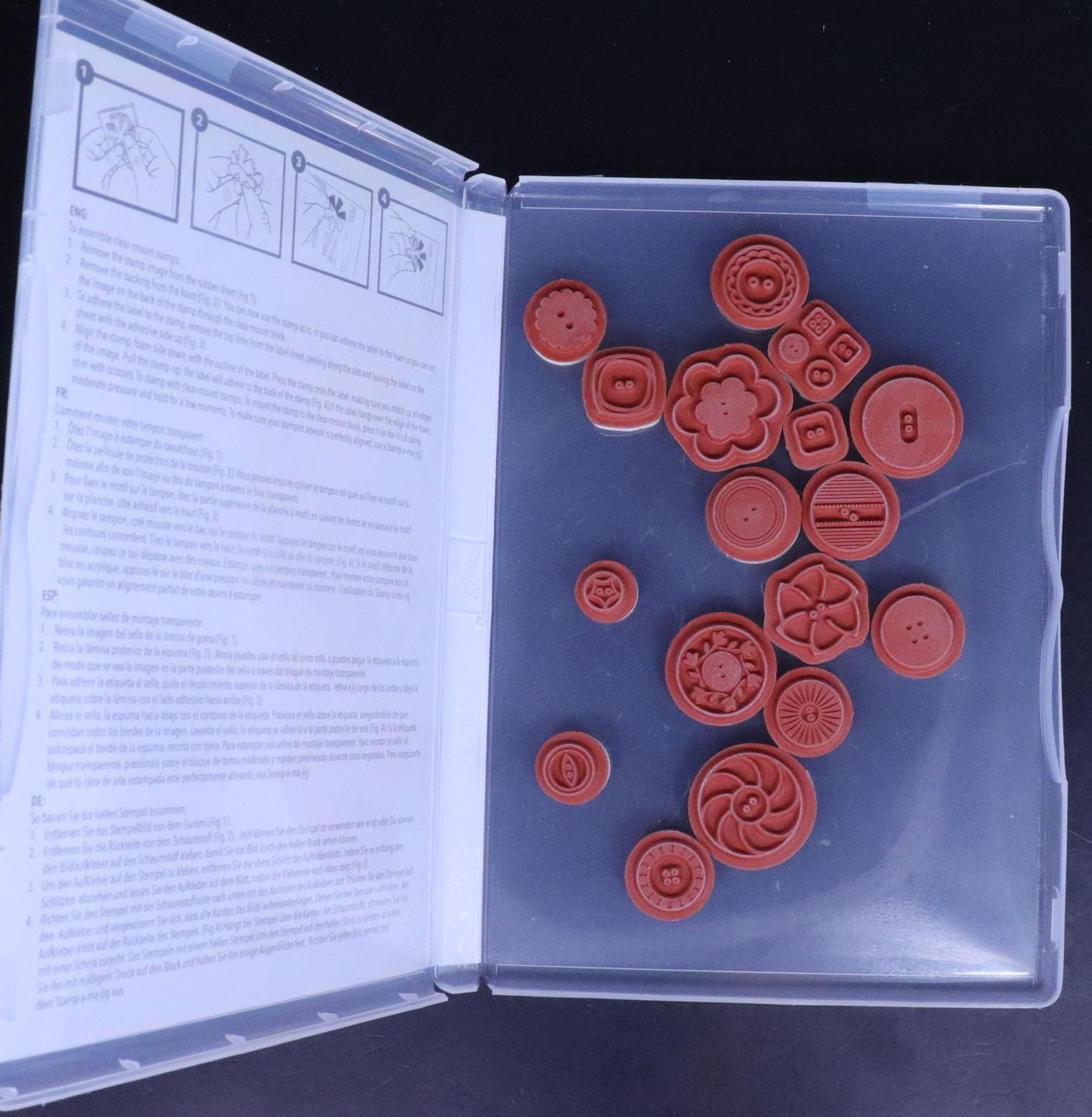 Button Button Stamp Set From STAMPIN UP - Etsy