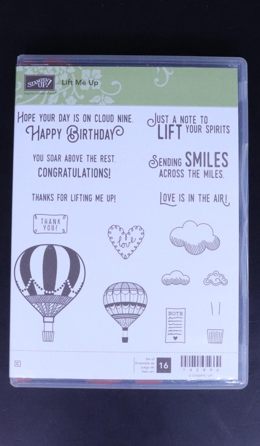 Lift Me up Stamp Set From Stampin Up - Etsy