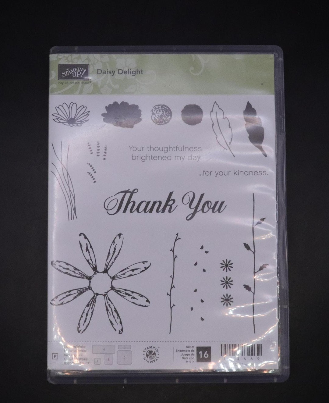 Stampin' UP! Daisy Delight Stamp Set - Etsy