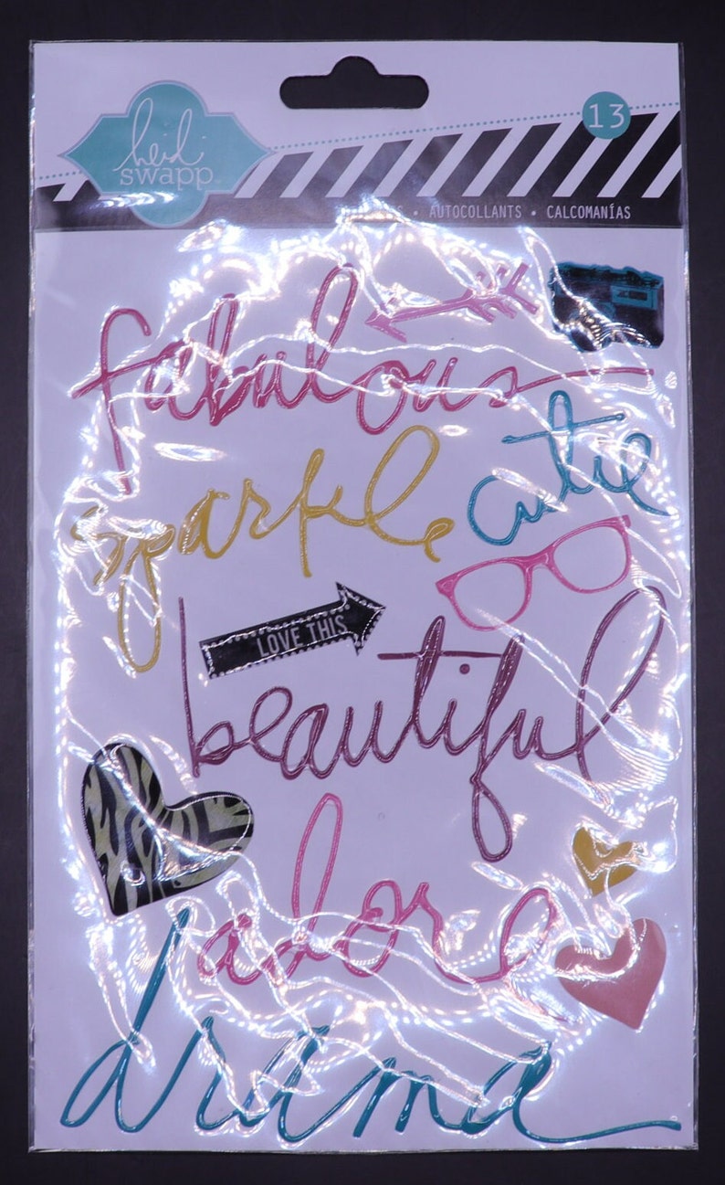 Heidi Swapp Stickers - Etsy