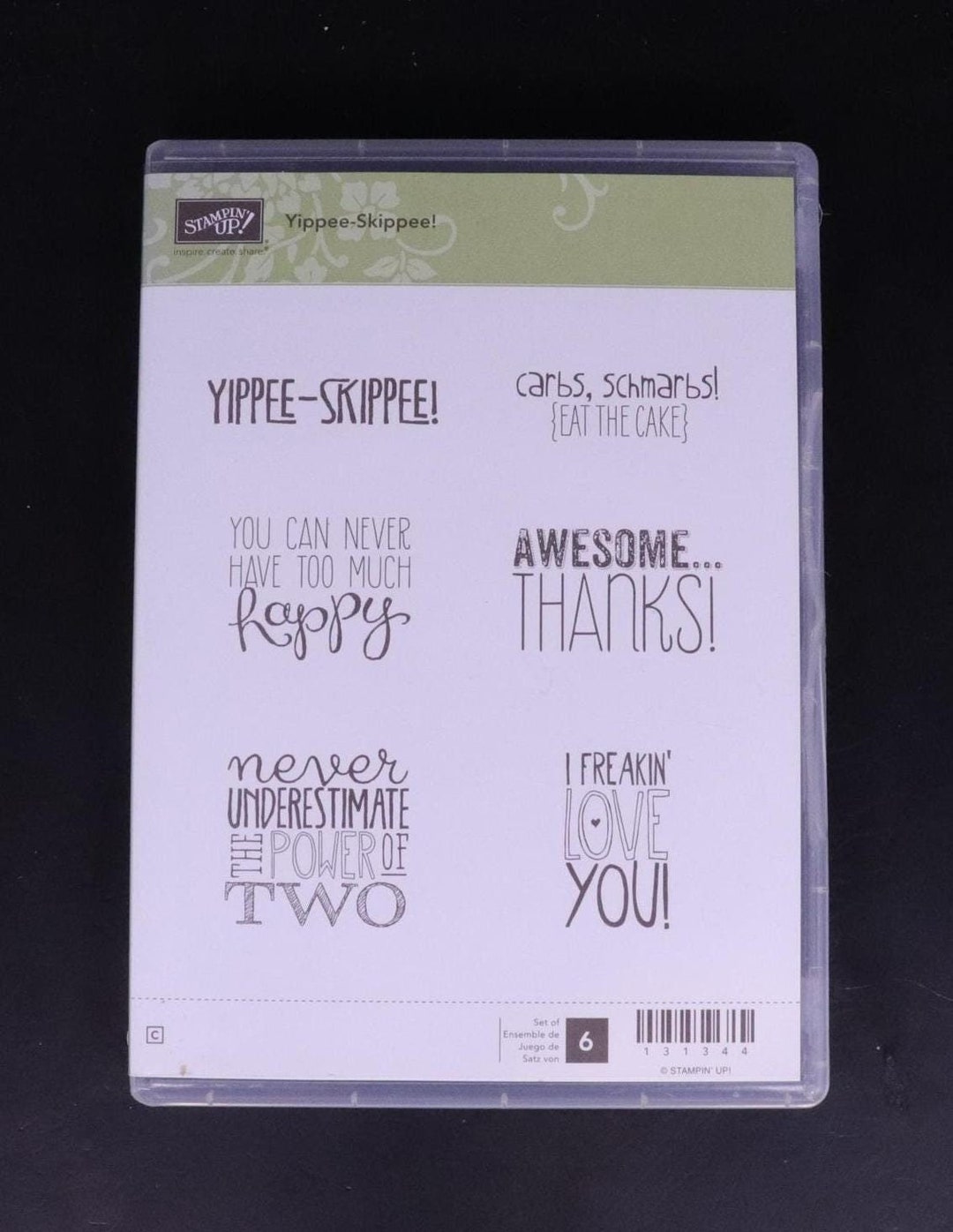 Yippy Skipee Stamp Set From STAMPIN UP - Etsy