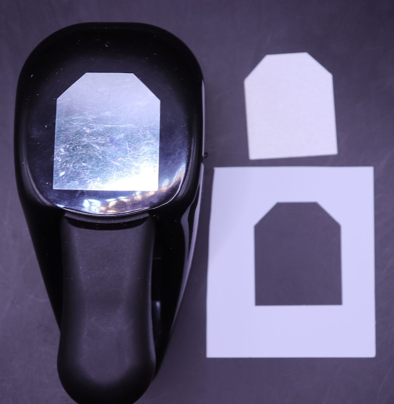 Stampin' UP! Paper Shapers 1 5/8"x1 1/2" Tag Punch for Scrapbooking ...