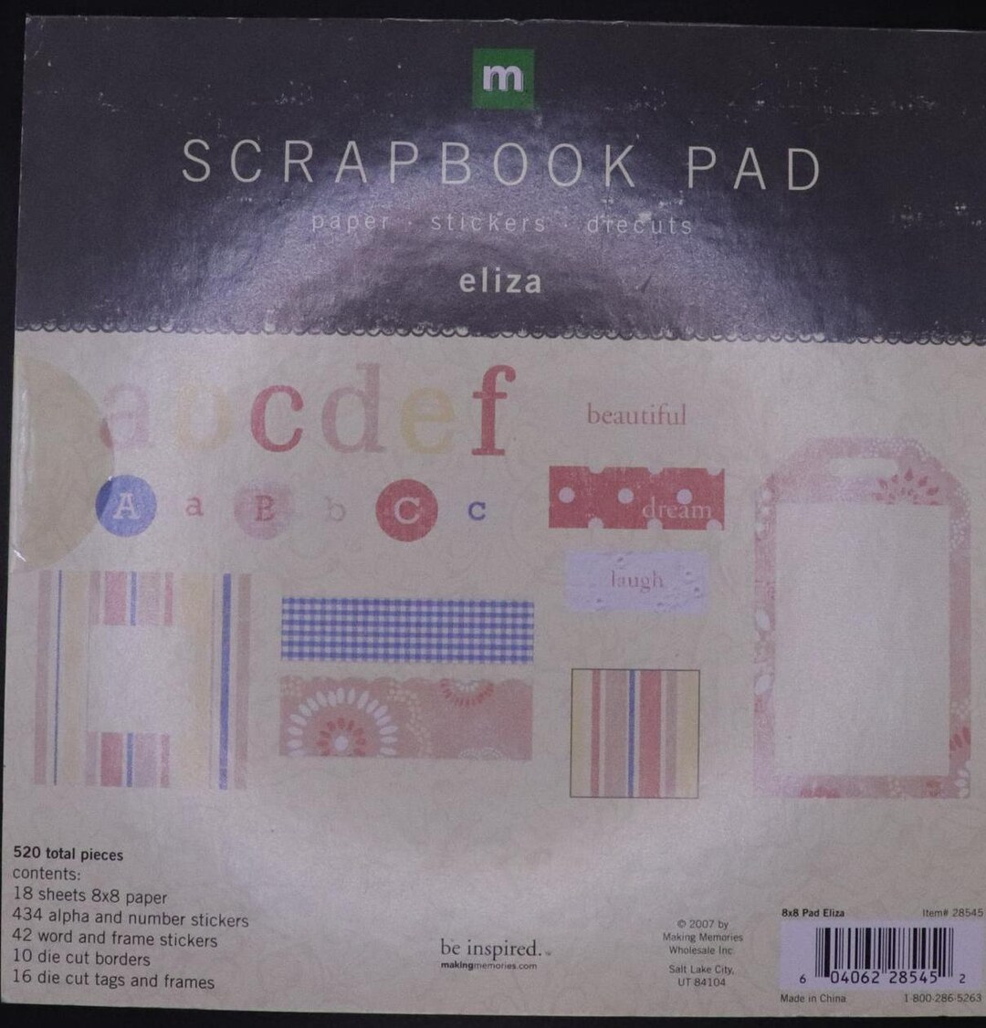 The Eliza Scrapbook Pad by Making Memories - Etsy