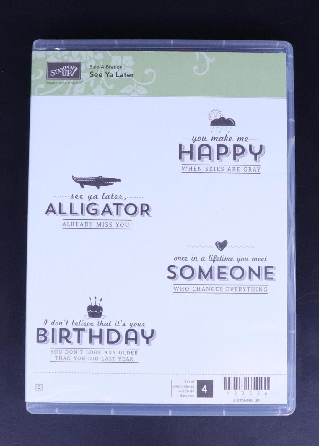 See Ya Later Stamp Set From STAMPIN UP - Etsy