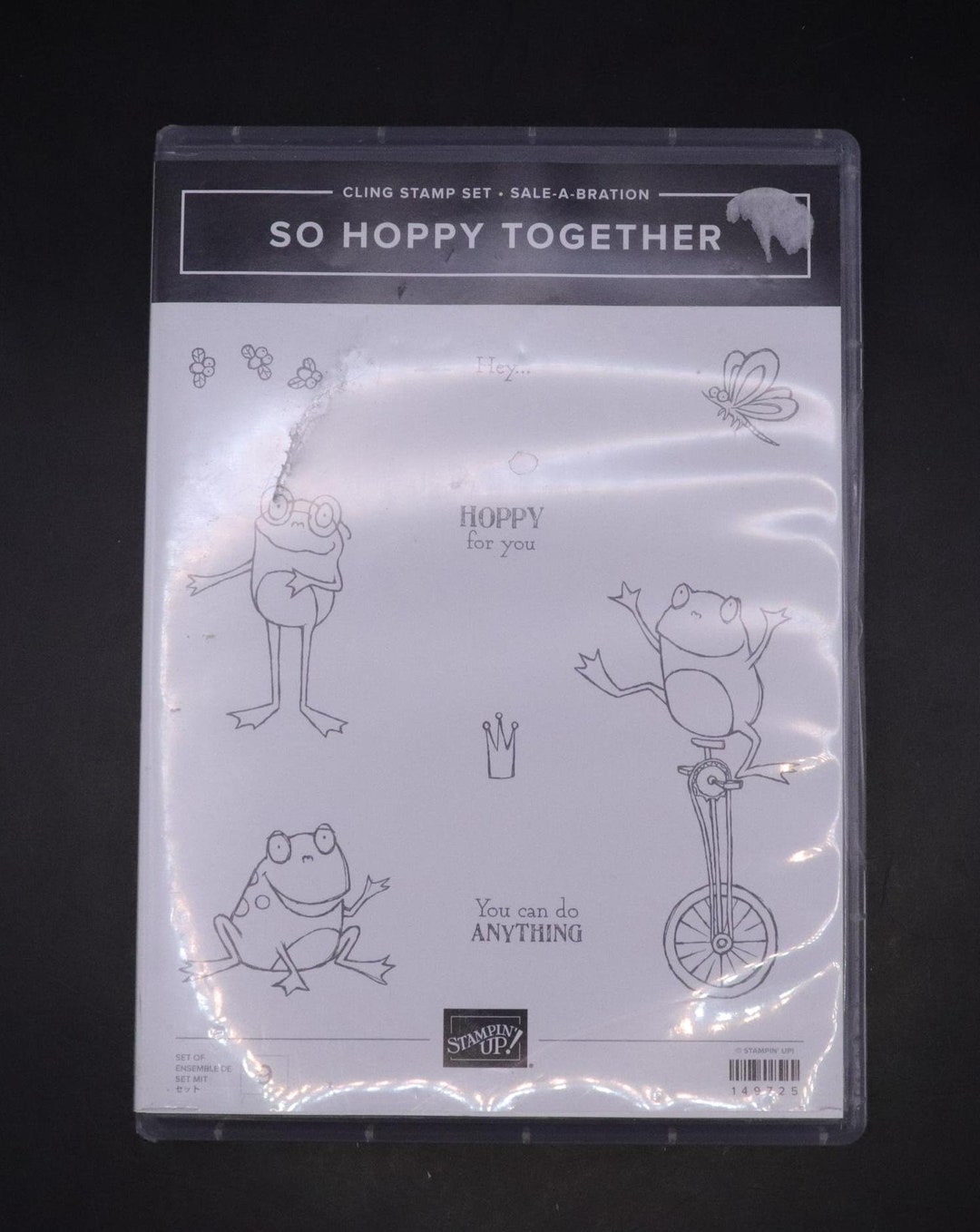 Stampin' UP! so Hoppy Together Cling Stamp Set - Etsy