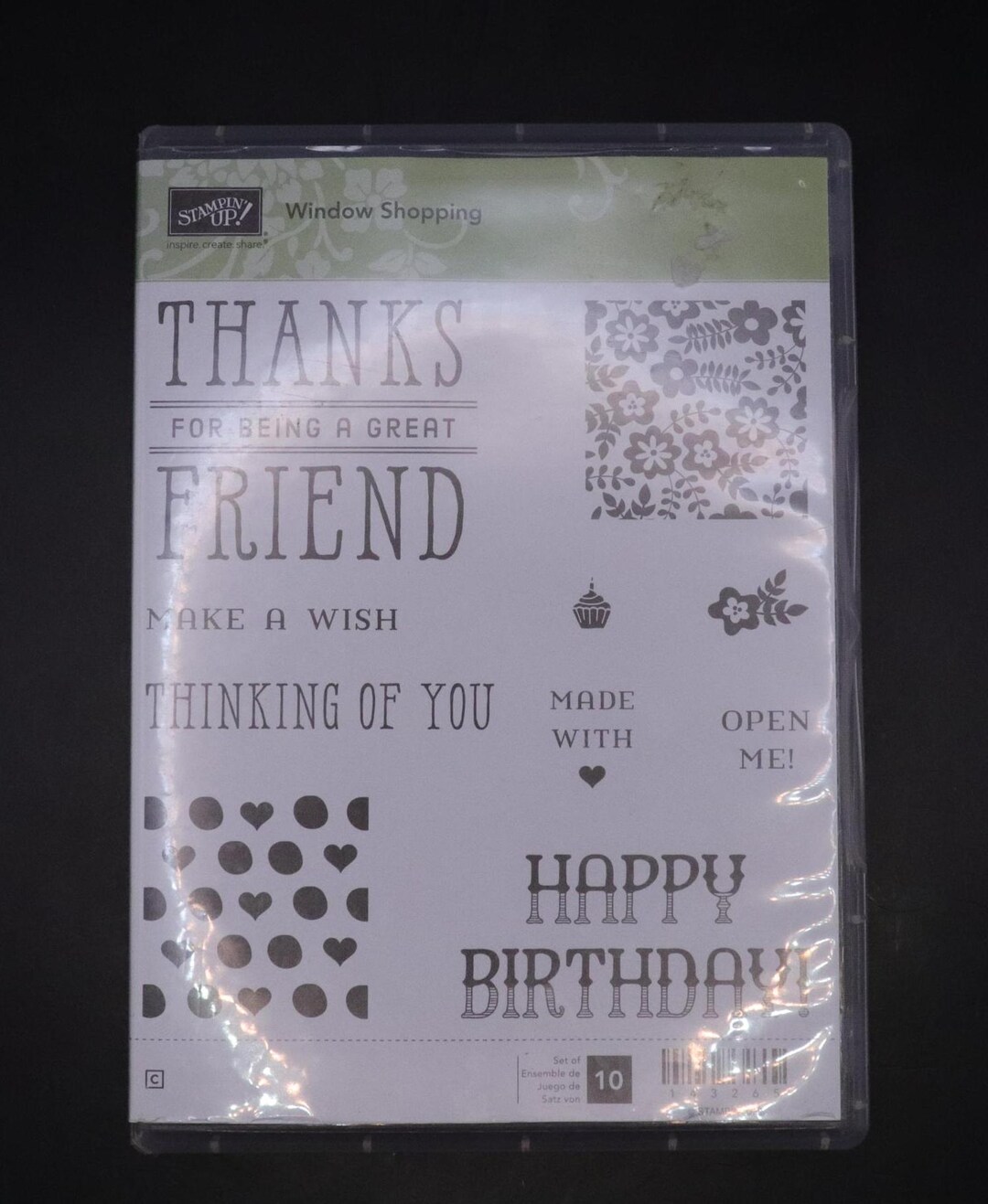 Stampin’ Up! Window Shopping Stamp Set and Window Box Thinlits Dies ...