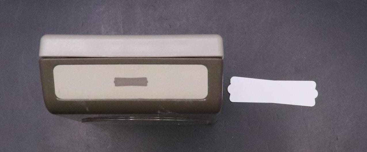 Stampin' UP Modern Label Punch for Scrapbooking, Card Making ...