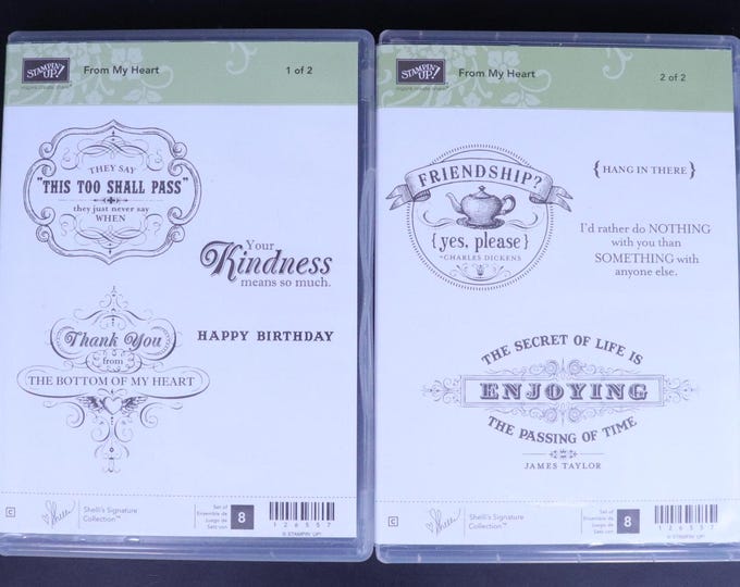 Stampin’ Up! Window Shopping Stamp Set and Window Box Thinlits Dies Bundle - Etsy