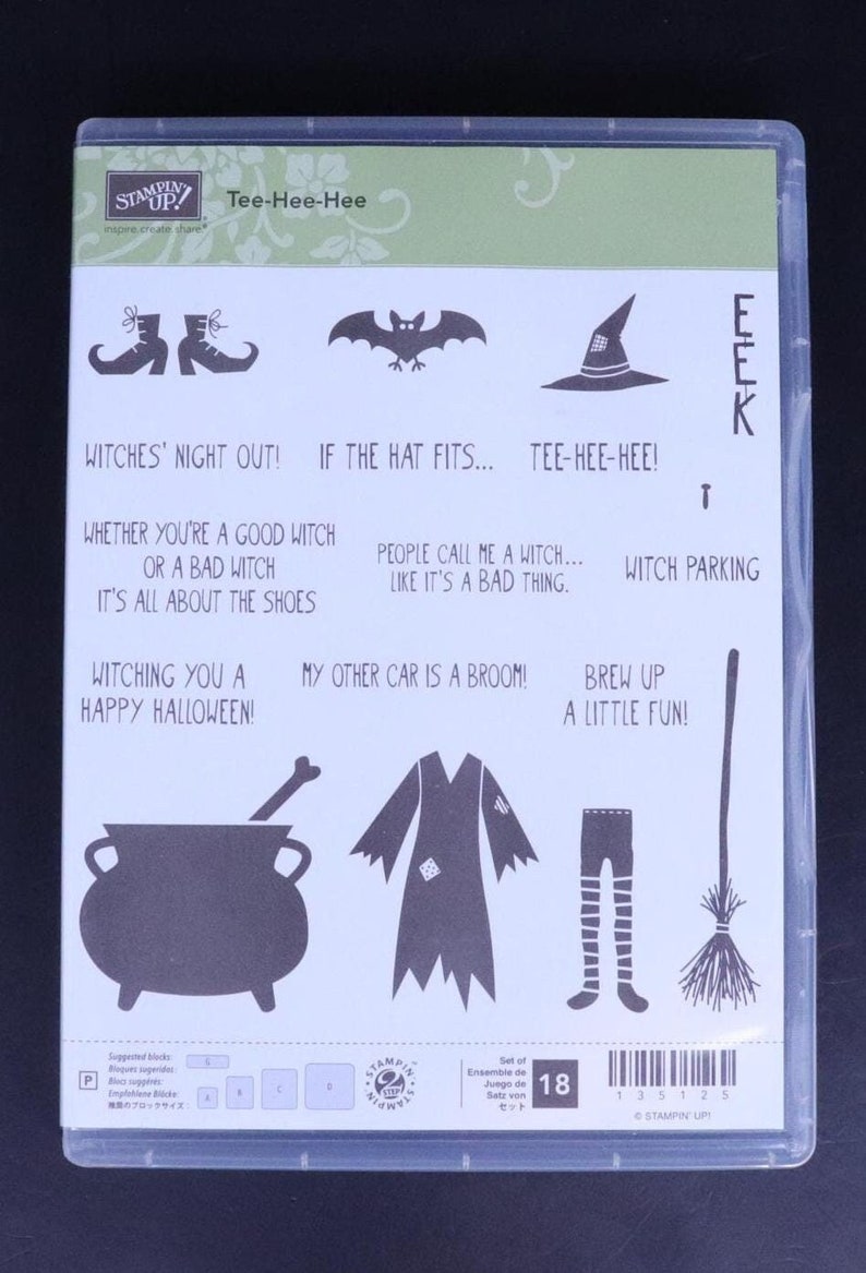 Tee Hee Hee Stamp Set From STAMPIN UP - Etsy