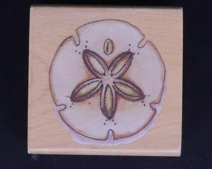 Sand Dollar Wooden Stamp - Etsy