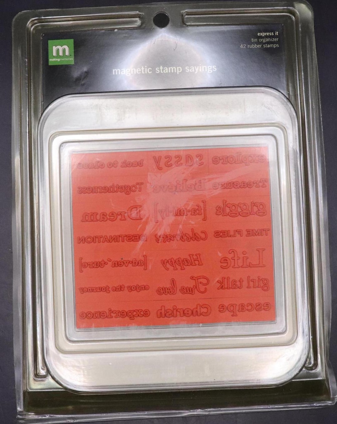 Making Memories Magnetic Stamp Sayings - Etsy