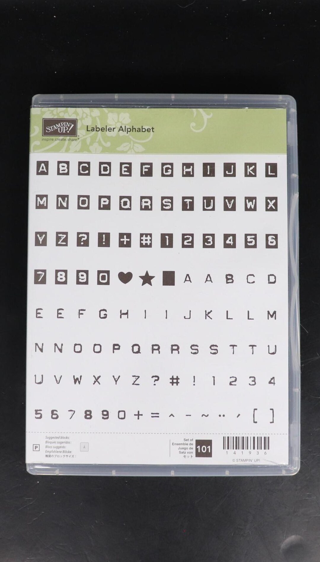 Labeler Alphabet Stamp Set From STAMPIN UP - Etsy