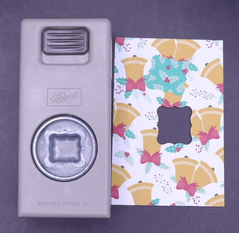 Stampin up - Paper Punch Choose: Petite Curly Label or Oval - Cutter ...