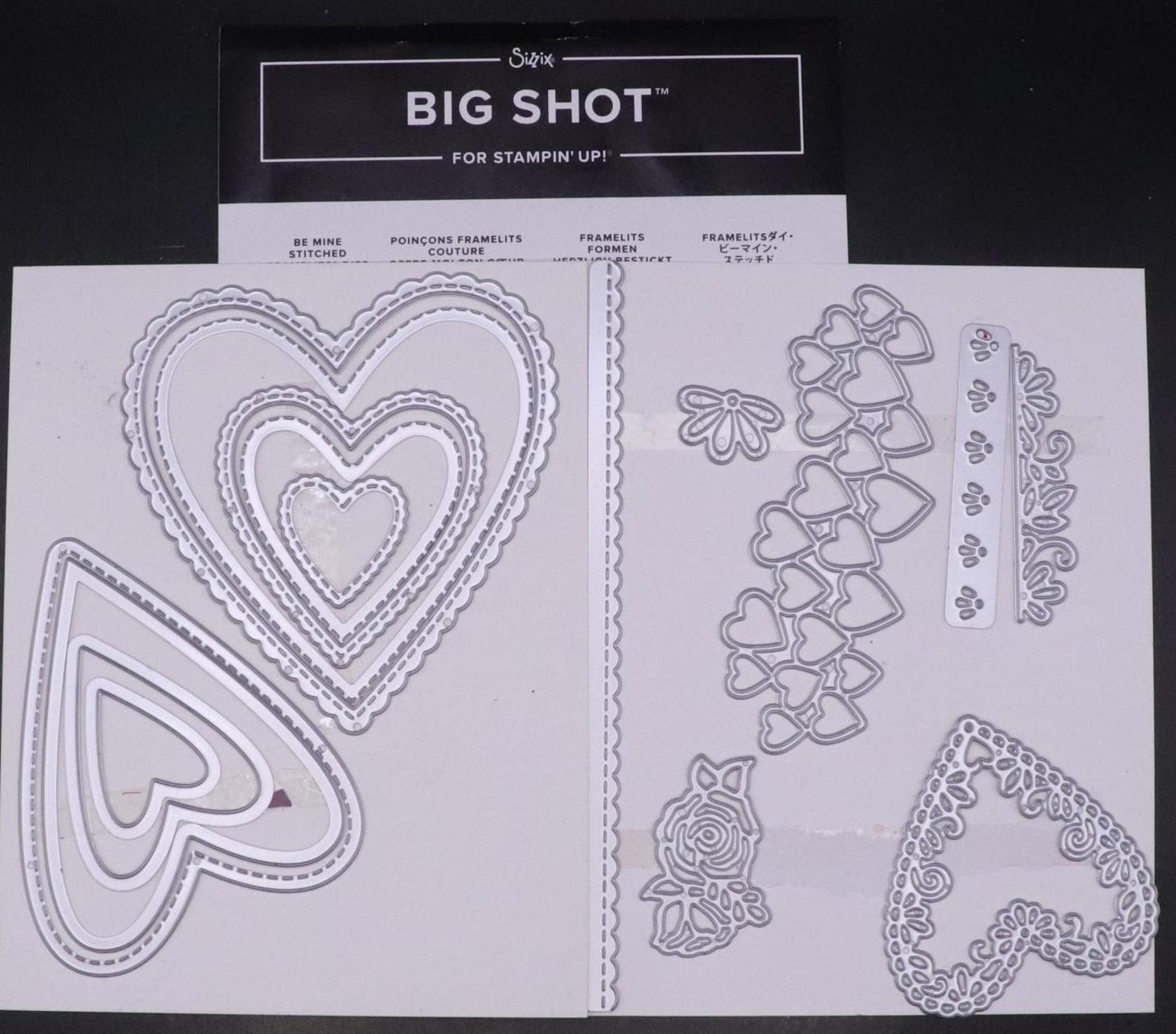 Stampin' UP Sweet Conversations Stamp Set and Coordinating Sweet Hearts ...