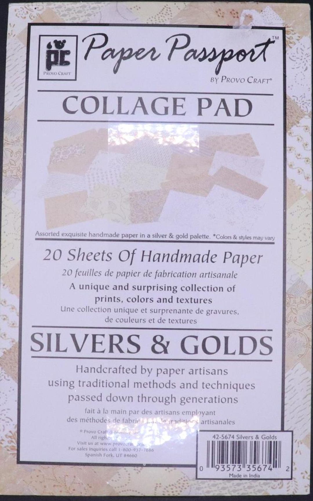 Paper Passport Collage Pad by Provo Craft - Etsy