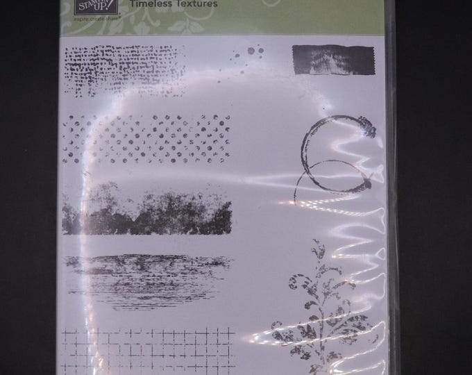 Stampin Up Timeless Textures Stamp Set - Etsy