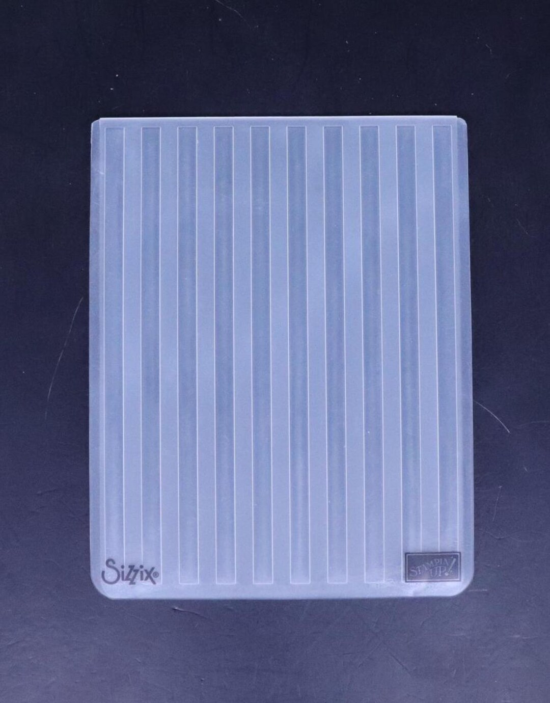 Striped Embossing Folder From Sizzix and STAMPIN UP - Etsy