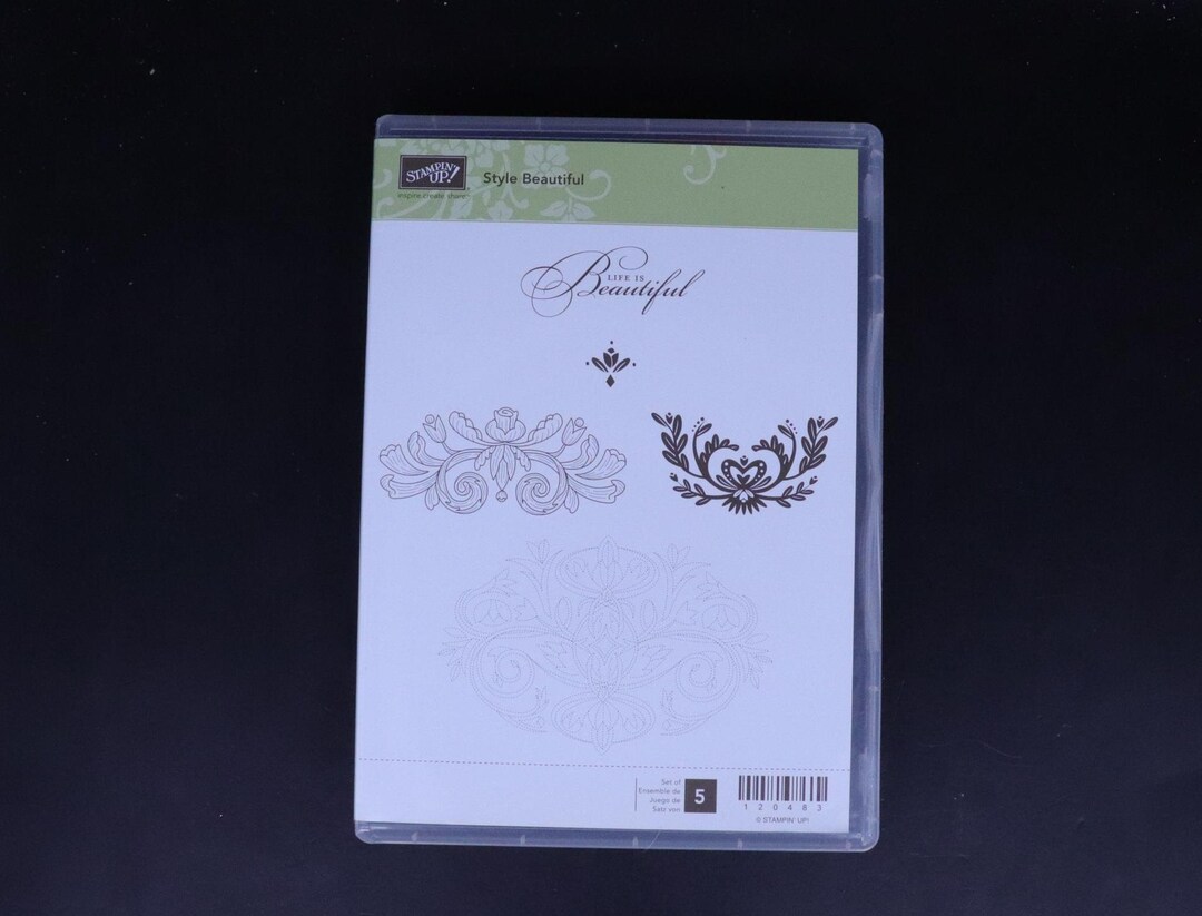 Stampin Up! Style Beautiful Stamp Set - Etsy