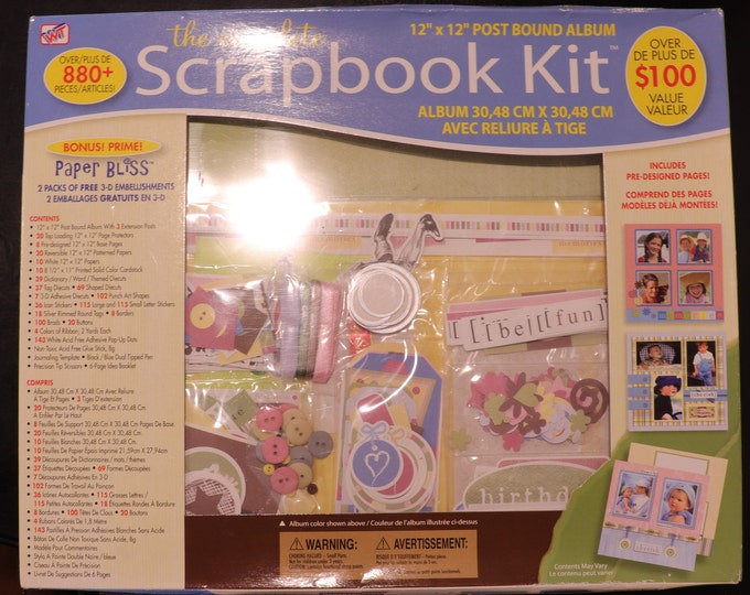 The Complete Scrapbook Kit - Etsy
