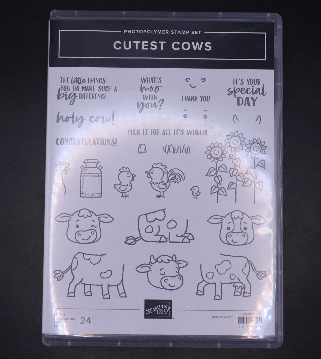 Stampin' UP Cutest Cows Stamp Set BNIP - Etsy
