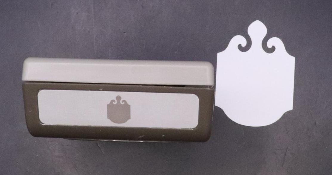 Stampin' UP Elegant Tag Punch for Scrapbooking, Card Making, Journaling ...