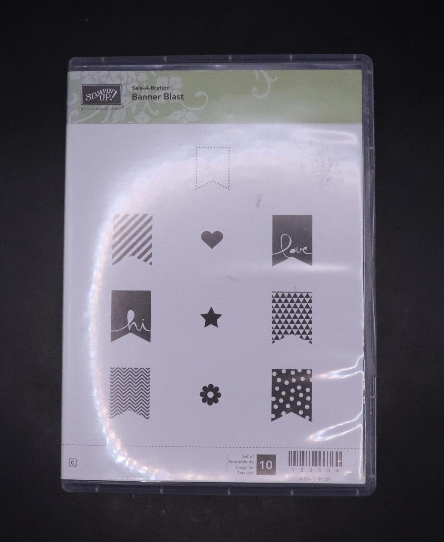 Stampin' UP! Banner Blast Stamp Set - Etsy