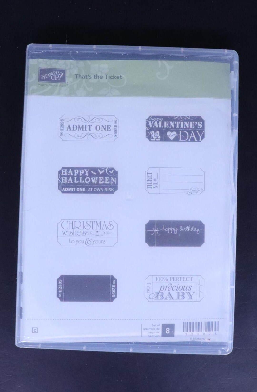 That's the Ticket Stamp Set From STAMPIN UP - Etsy