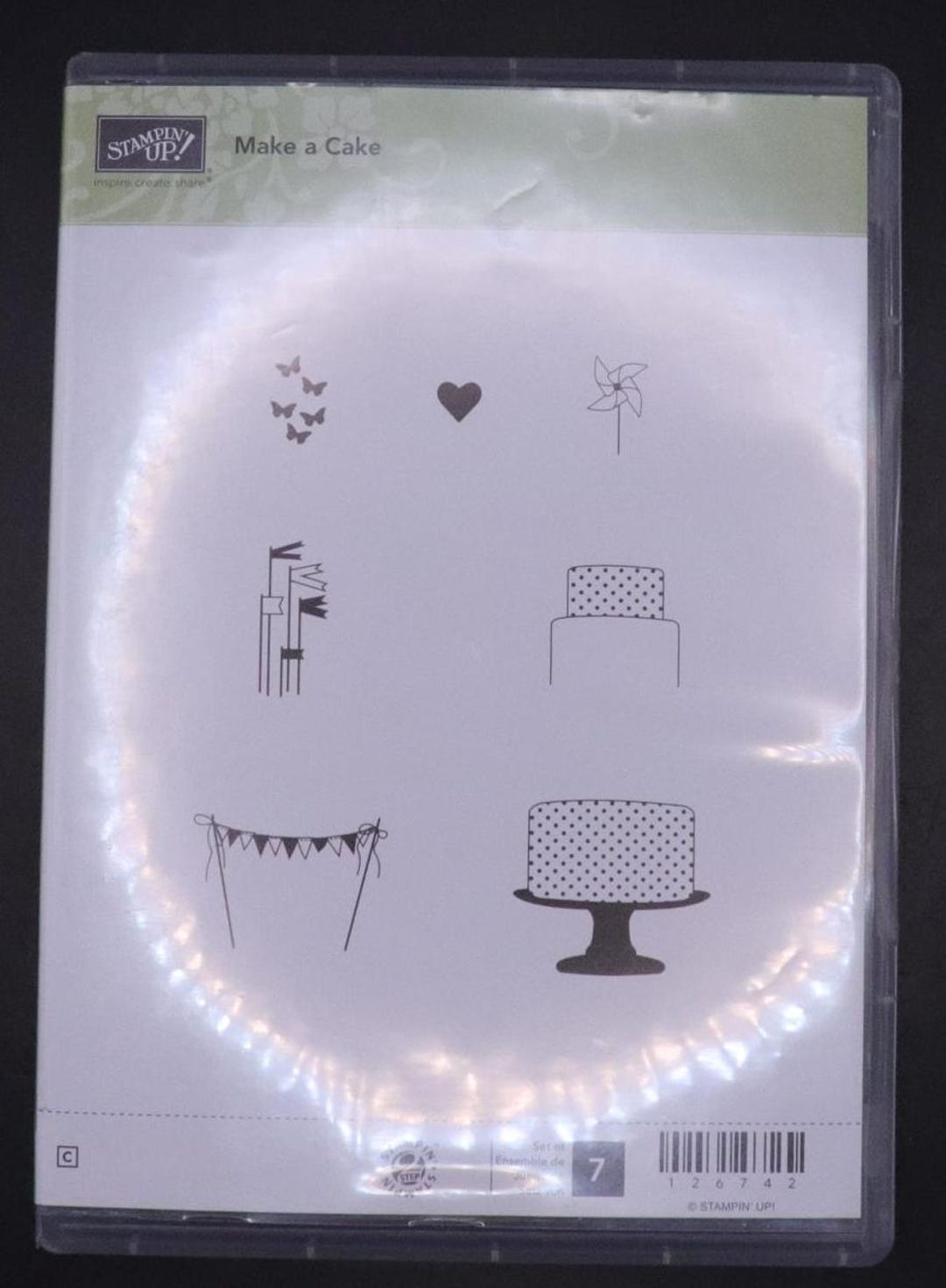 STAMPIN UP Make a Cake Stamp Set - Etsy