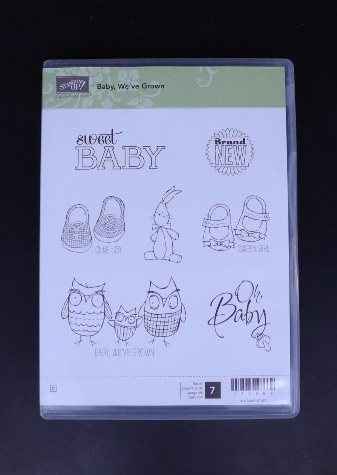 Baby We've Grown Stamp Set From STAMPIN UP - Etsy