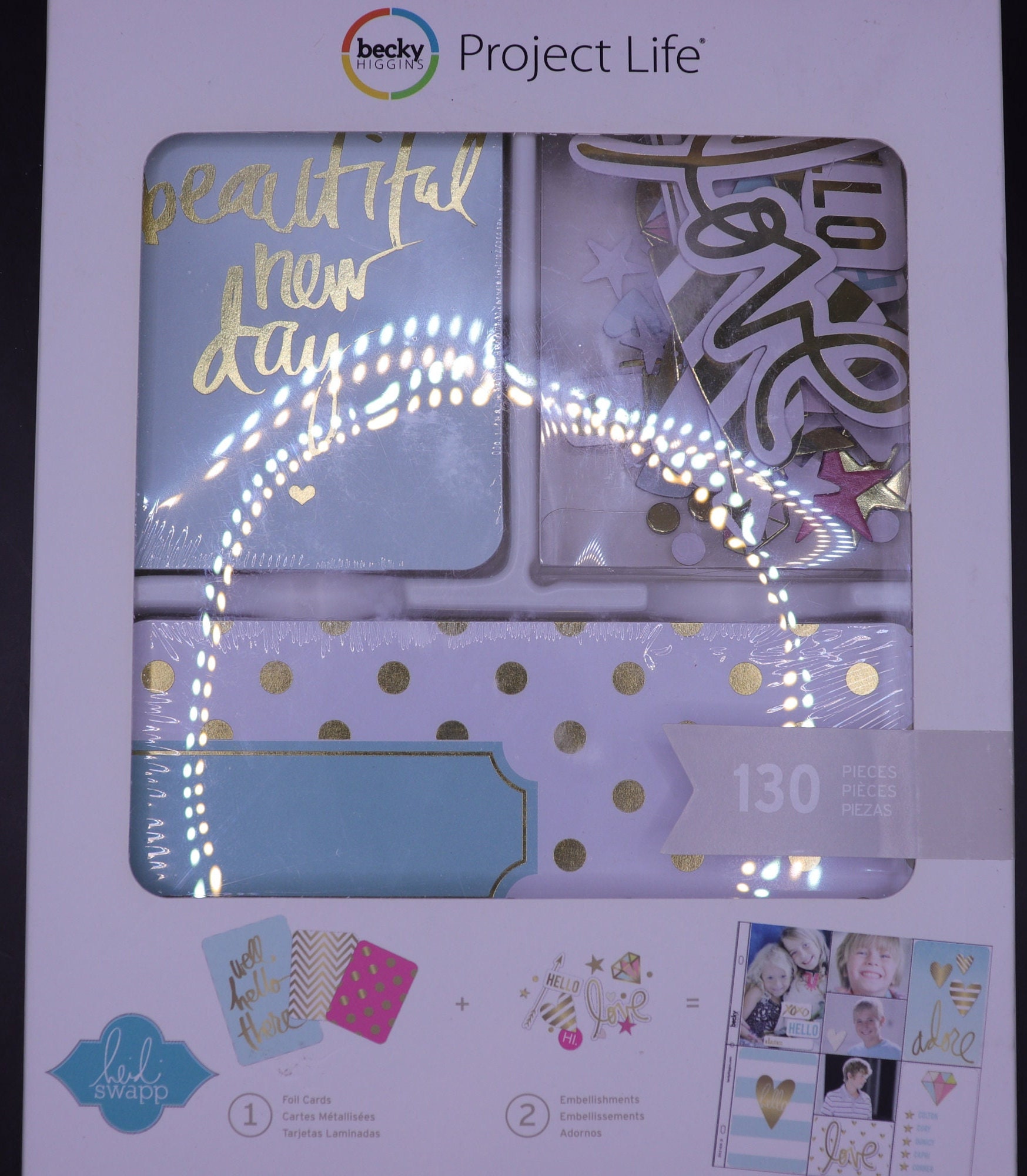 Project Life Becky Higgins 130 Piece Foil Kit Collection - Etsy