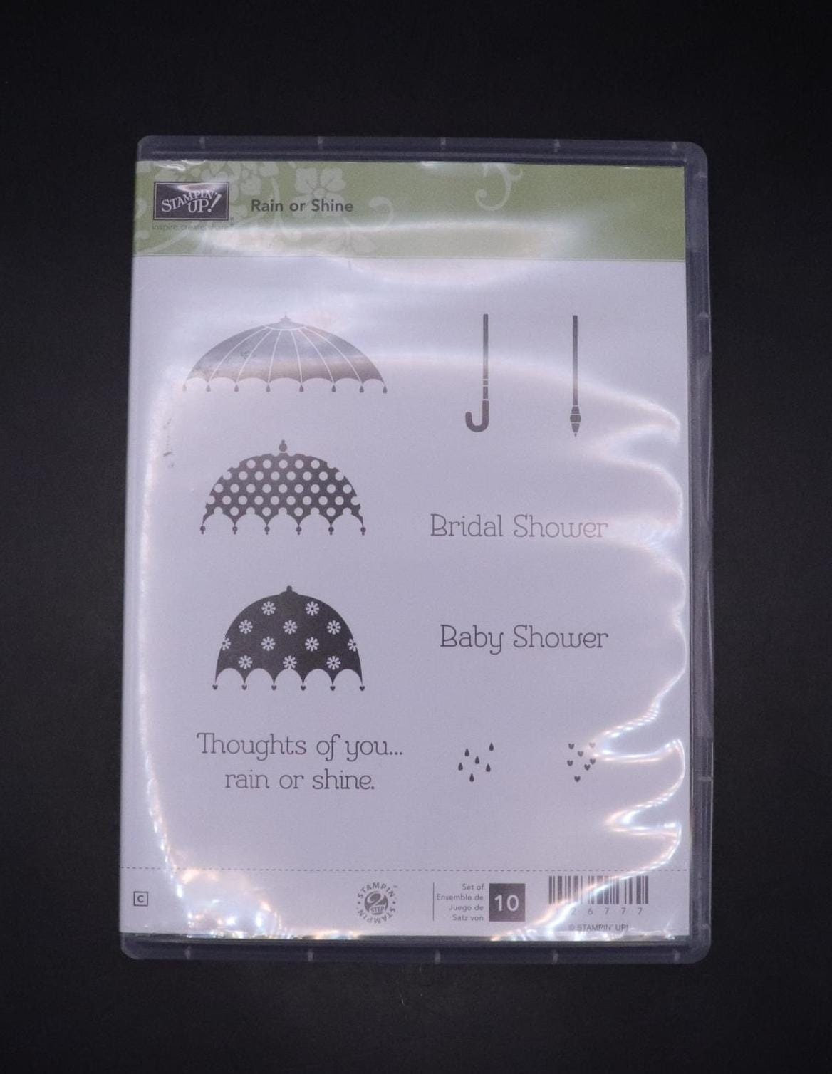 Rain or Shine Stamp Set From STAMPIN UP - Etsy