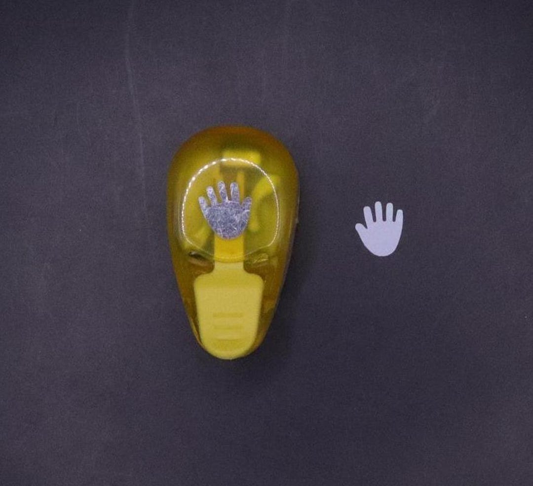 EK Success Small Hand Thumb Paper Punch, Discontinued - Etsy