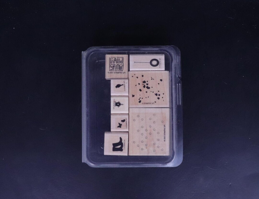8 Assorted Stampin' UP! Rubber Stamps - Etsy