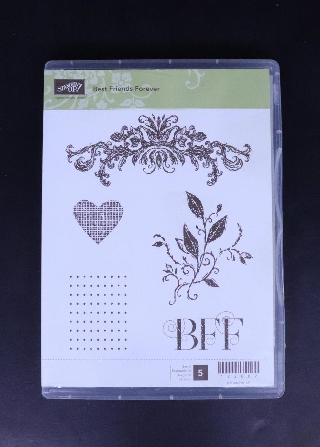 Best Friends Forever Stamp Set From STAMPIN UP - Etsy